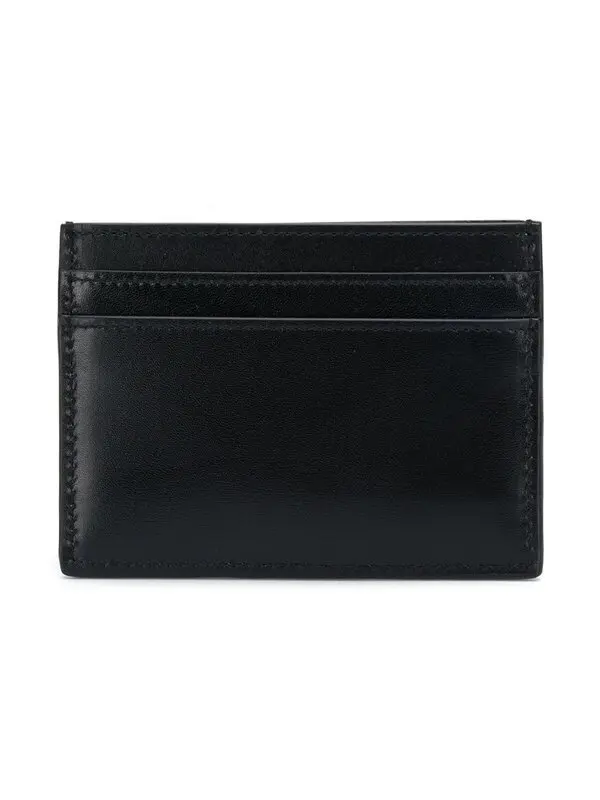 Saint Laurent Smooth Leather Cassandre Card Holder