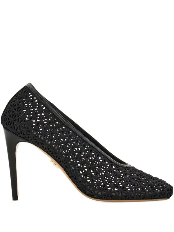FERRAGAMO Macramé Pumps - Multicolor