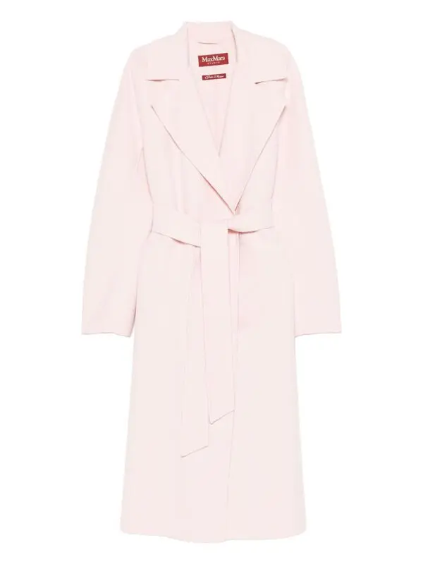 Max Mara Wool Long Coat - Multicolor