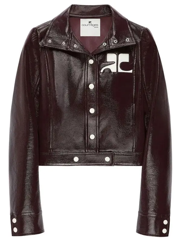 COURREGES Re-edition Vinyl Jacket - Red