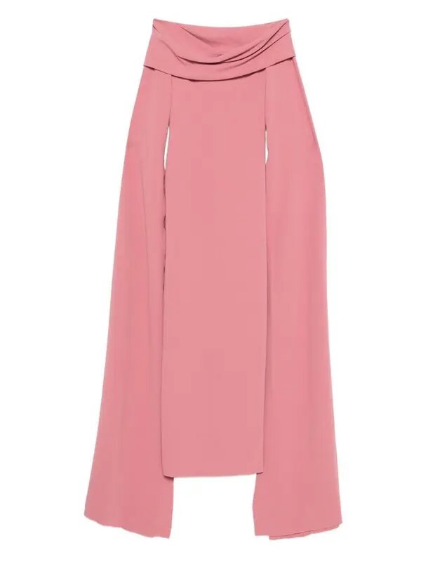 Solace London Nuri Midi Dress - Multicolor
