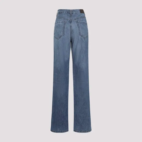 Brunello Cucinelli Wide Leg Jeans