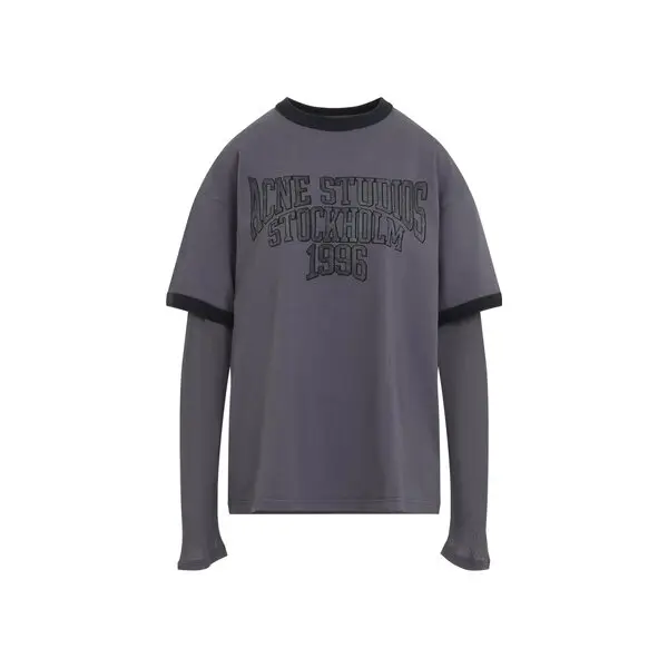 Acne Studios Ls T-shirt - Gray