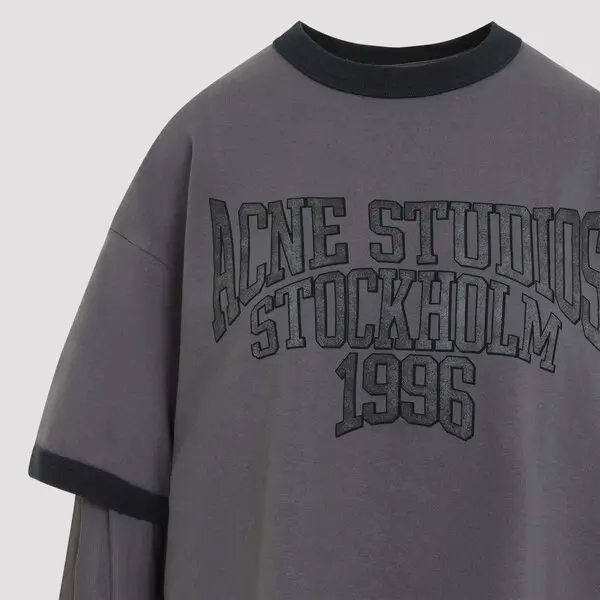 Acne Studios Ls T-shirt - Gray
