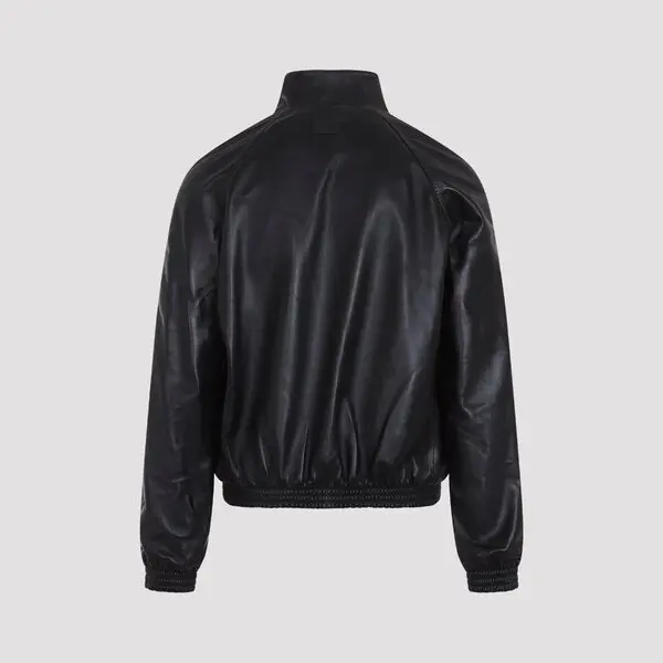 Acne Studios Leather Bomber Jacket
