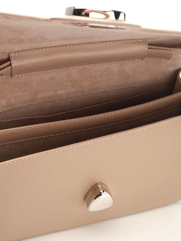 A.p.c. Astra Leather Shoulder Bag - Cream