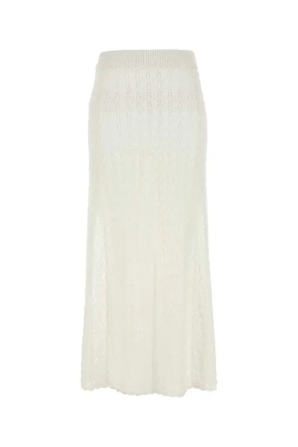 GANNI Crochet Skirt