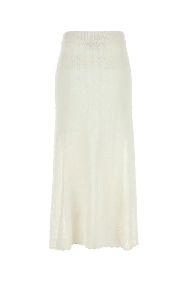 GANNI Crochet Skirt