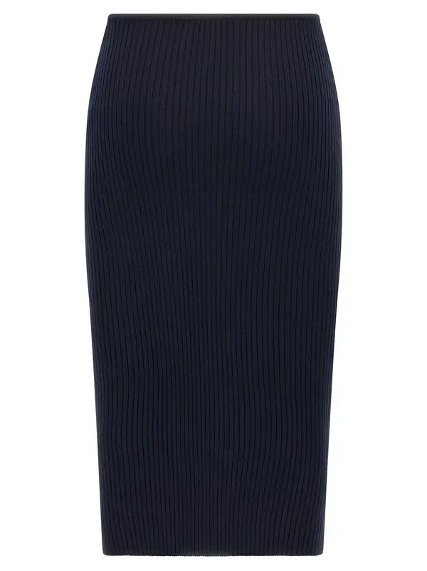COURREGES Loop Rib Knit' Skirt