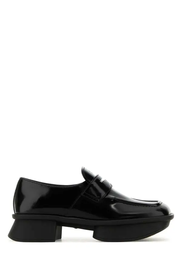 Prada Leather Equal Loafers