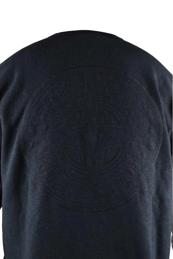 Stone Island Cotton Crewneck Sweatshirt - Blue