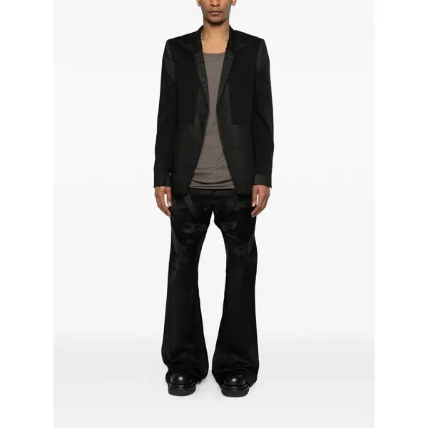 Rick Owens Paneled Cotton Blazer