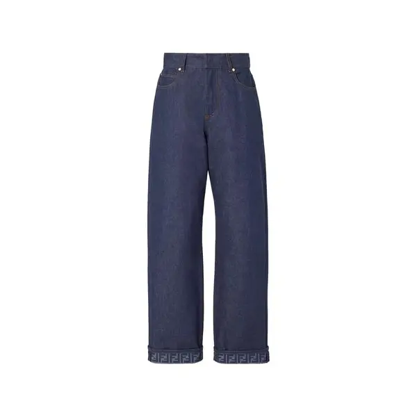 Fendi Denim Straight-leg Jeans