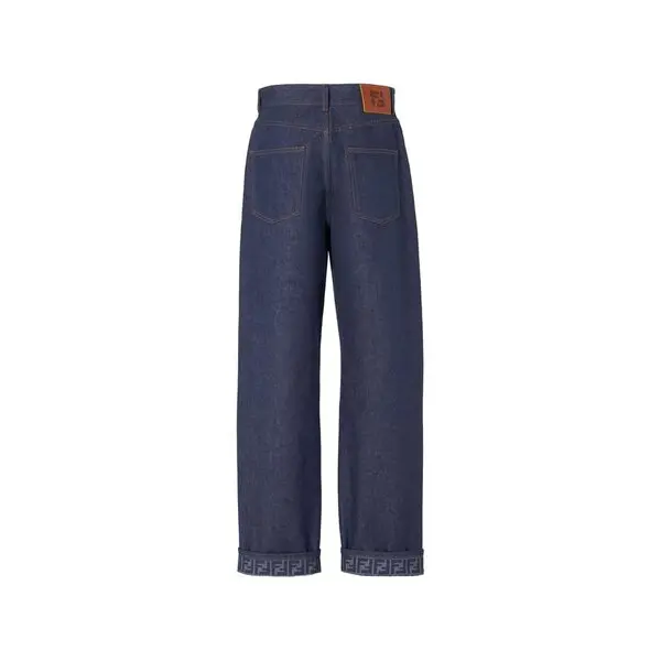 Fendi Denim Straight-leg Jeans