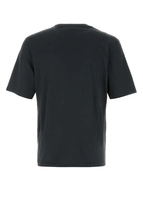Saint Laurent Charcoal Cotton T-shirt