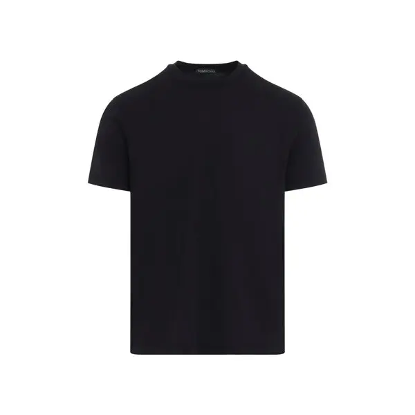TOM FORD Lyocell T-shirt - Black