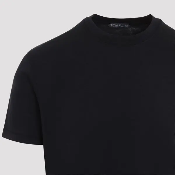 TOM FORD Lyocell T-shirt - Black