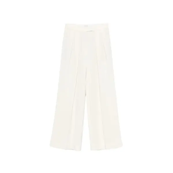 Brunello Cucinelli Trousers Palazzo Pants - White