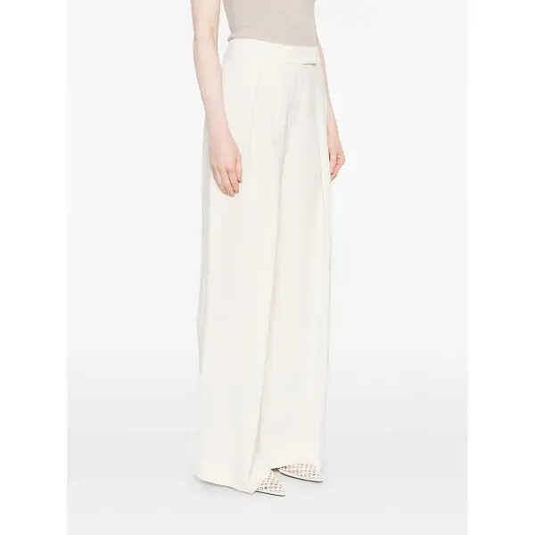 Brunello Cucinelli Trousers Palazzo Pants - White