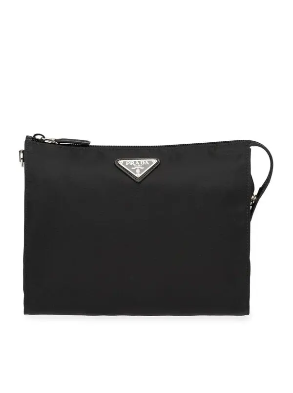 Prada Necessaire In Re-nylon And Saffiano