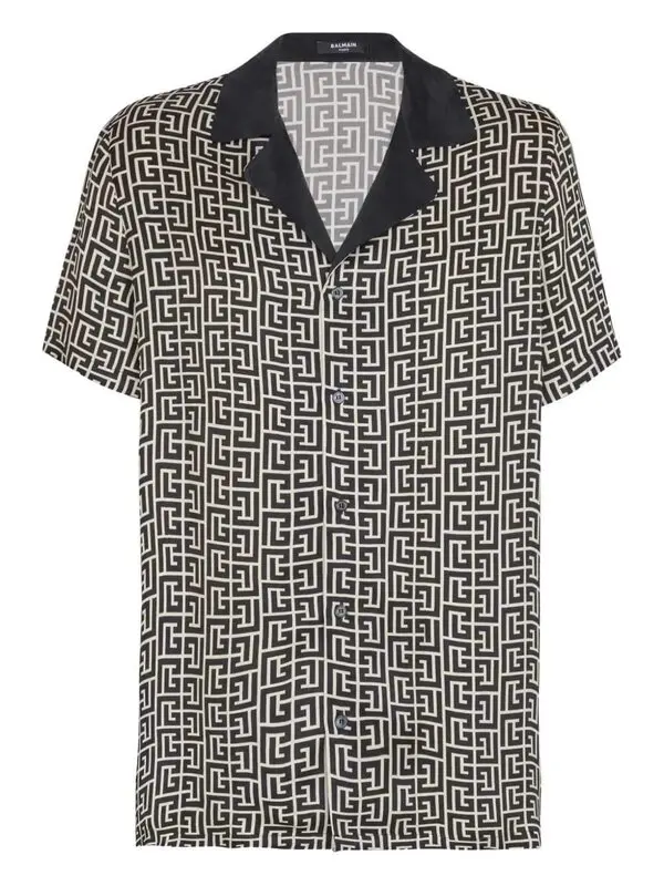 Balmain Pb Monogram Shirt