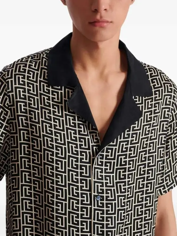 Balmain Pb Monogram Shirt