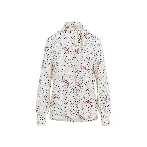Valentino Garavani Bollicine Crepe Shirt - Multicolor