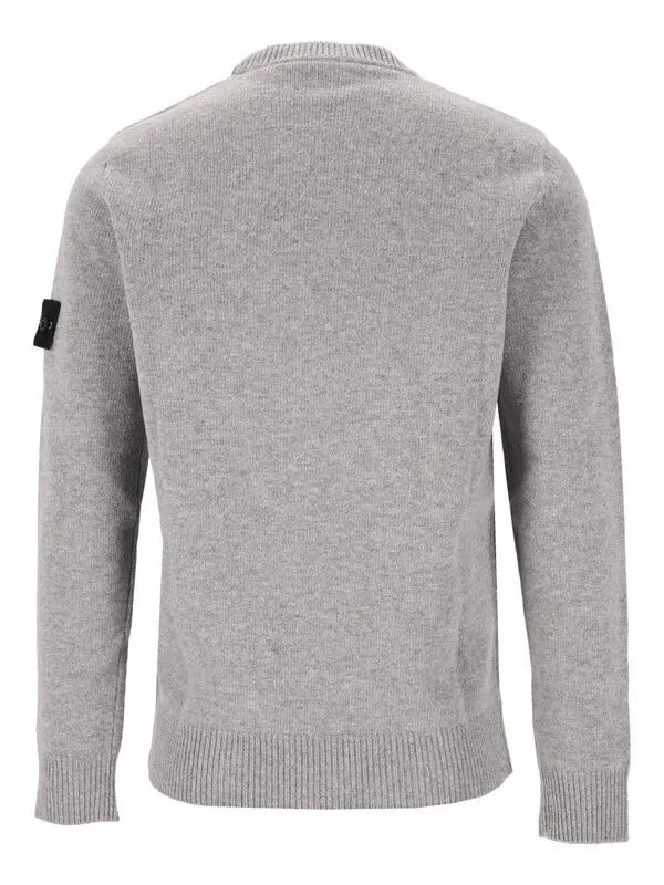 Stone Island Lambswool Crew Neck Sweater
