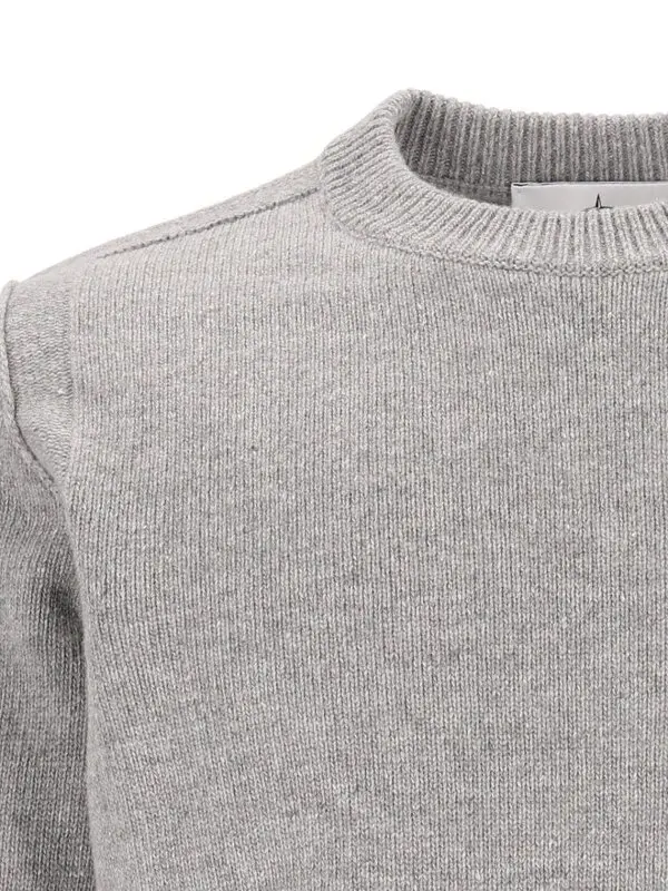 Stone Island Lambswool Sweater - Gray