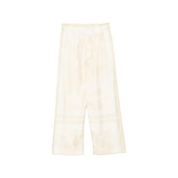 Carven Neutrals Trousers Palazzo Pants