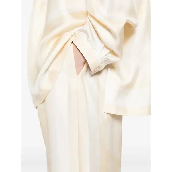 Carven Neutrals Trousers Palazzo Pants