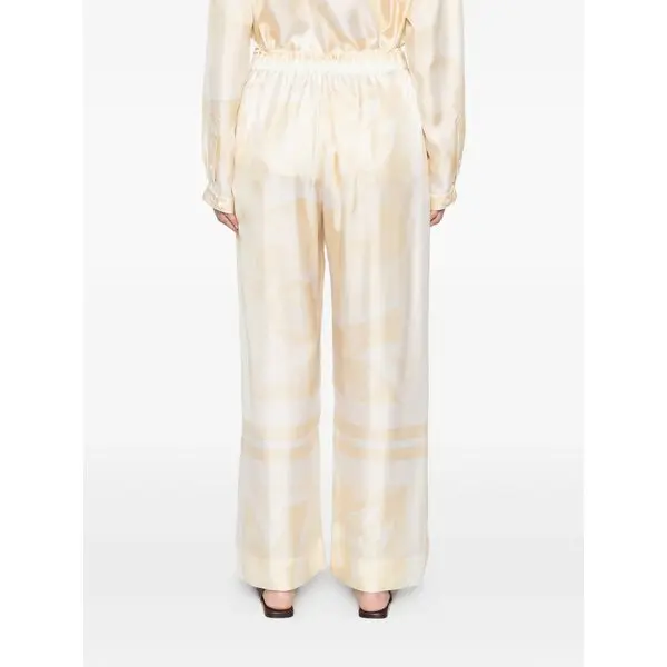 Carven Neutrals Trousers Palazzo Pants