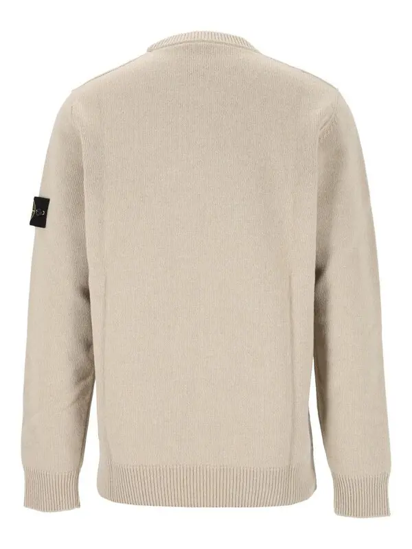 Stone Island Lambswool Crew Neck Sweater