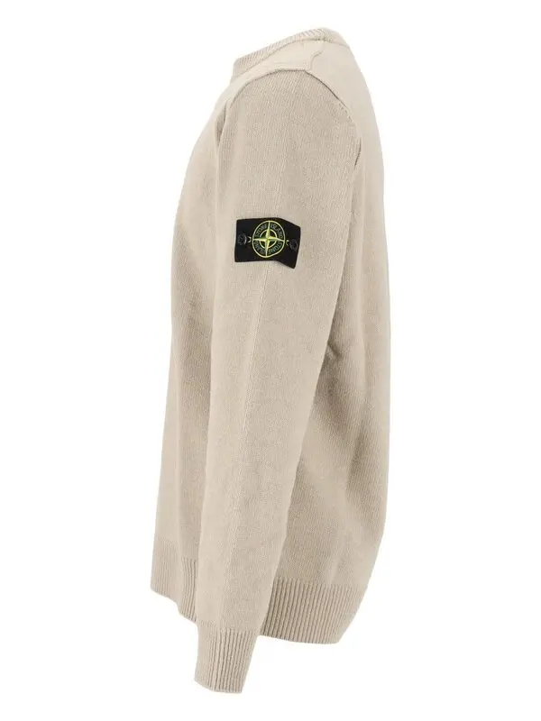 Stone Island Lambswool Crew Neck Sweater