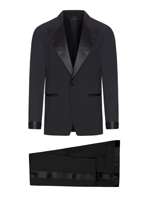 TOM FORD Shelton Wool Tuxedo - Black