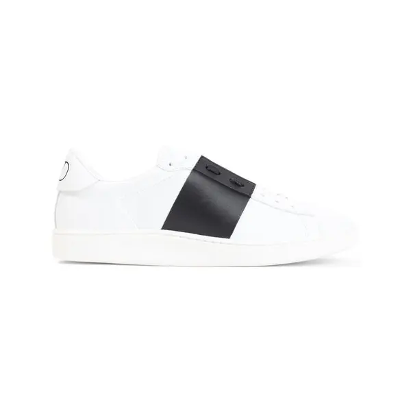 Valentino Garavani Leather Low Top Sneakers - White