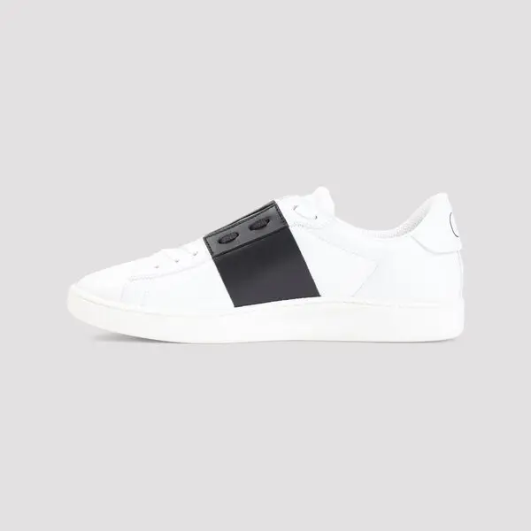 Valentino Garavani Leather Low Top Sneakers - White