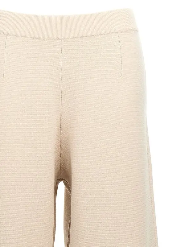 Max Mara Dula Knit Pants - Cream