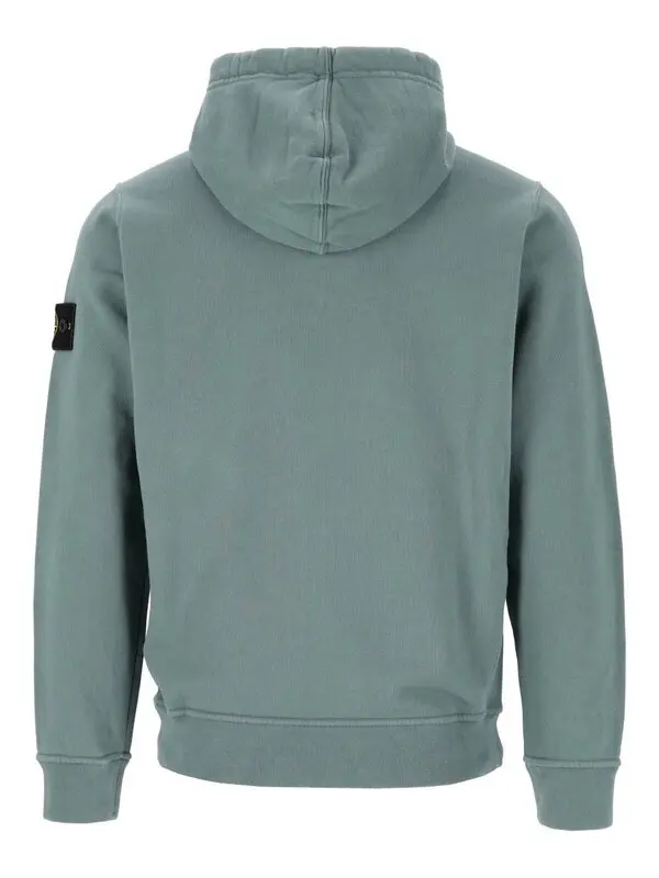 Stone Island Brushed Organic Cotton Hoodie