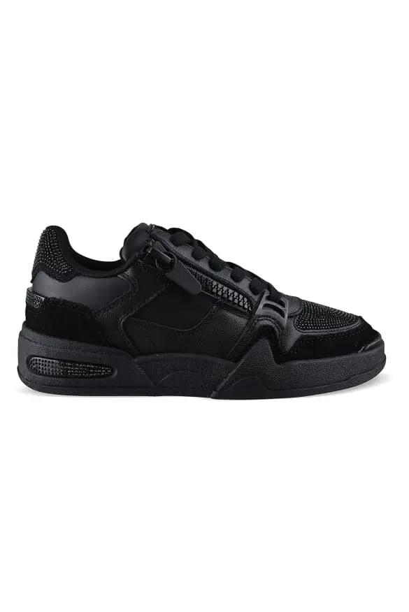 GIUSEPPE ZANOTTI Ghost Leather Sneakers - Black