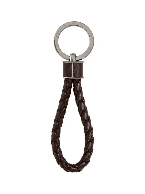 Bottega Veneta Intreccio Key Ring