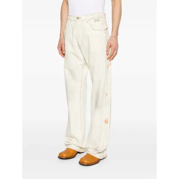 Rhude Neutrals Denim Regular & Straight-leg Jeans