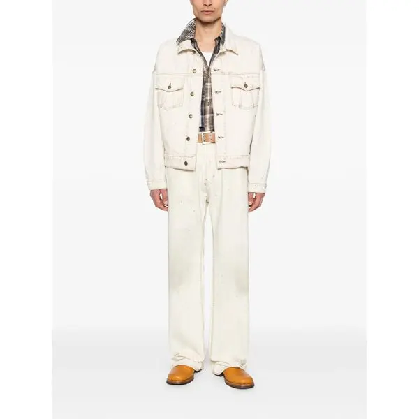 Rhude Straight Leg Denim Jeans