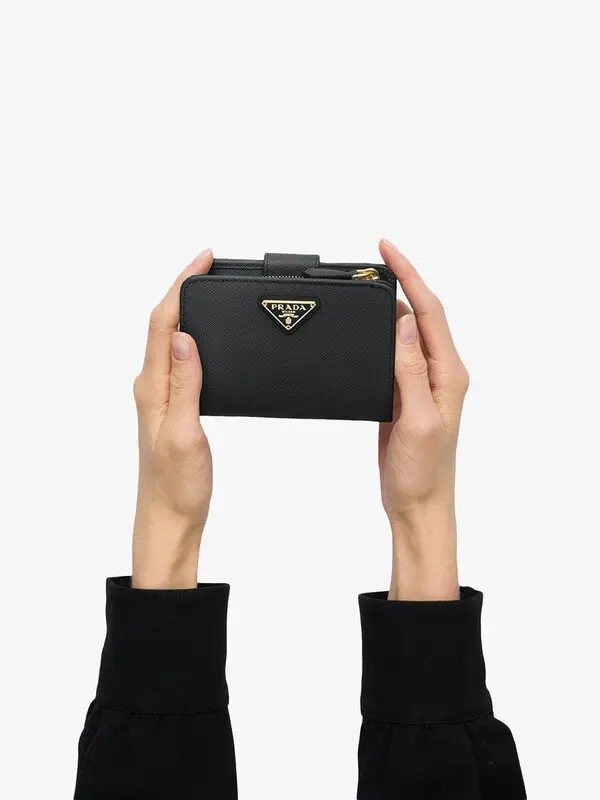 Prada Portafoglio Piccolo In Saffiano
