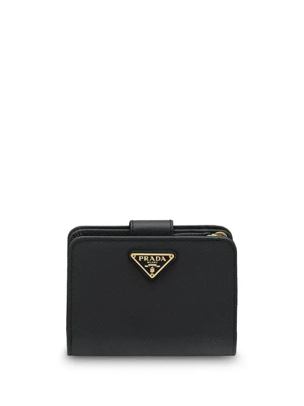 Prada Saffiano Leather Wallet - Black