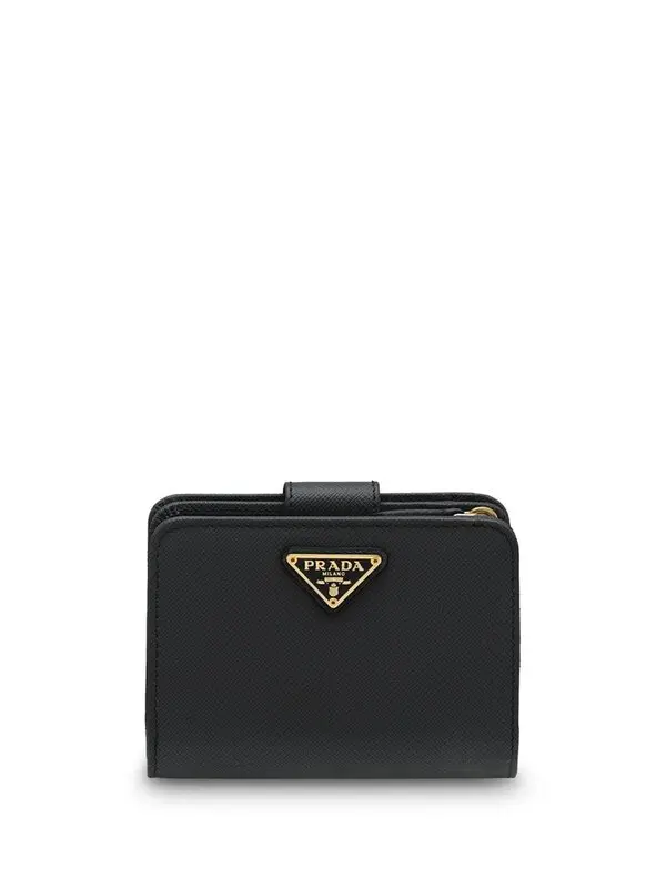 Prada Saffiano Leather Wallet - Black