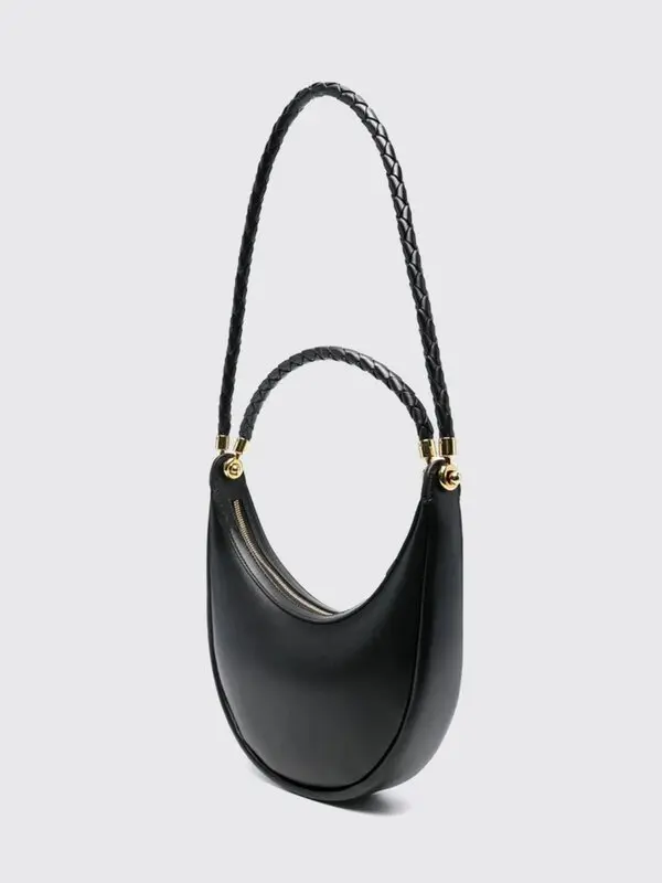 Bottega Veneta Calf Leather Shoulder Bag - Black