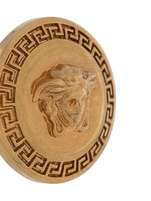 Versace Orecchini A Bottone Tribute