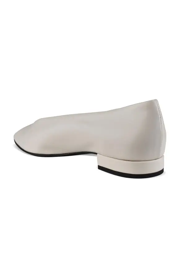 Loro Piana Rebecca Ballerinas - White