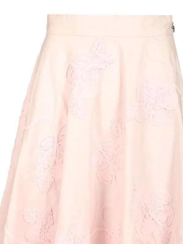 ROTATE BY BIRGER CHRISTENSEN The Flower Maxi Light Pink Long Skirt
